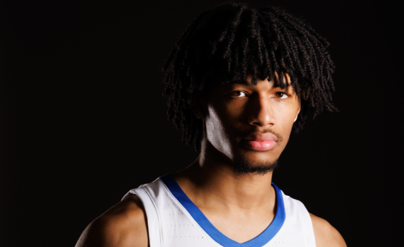 First look at Shaedon Sharpe in a Kentucky jersey