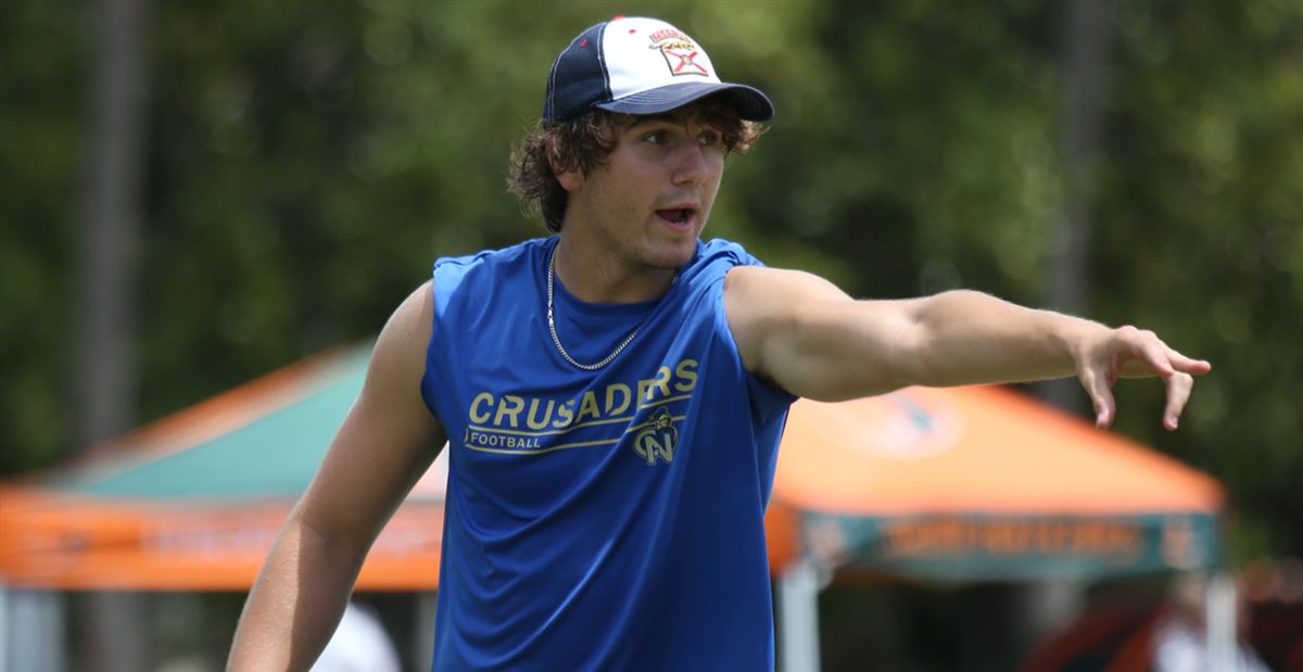 '24 QB Luke Warnock has strong performance at Louisville camp