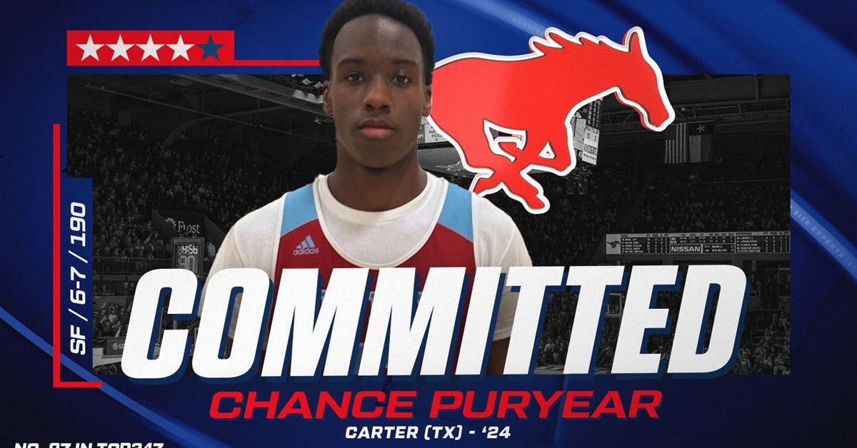 SMU receives a commitment from top150 rising senior Chance Puryear