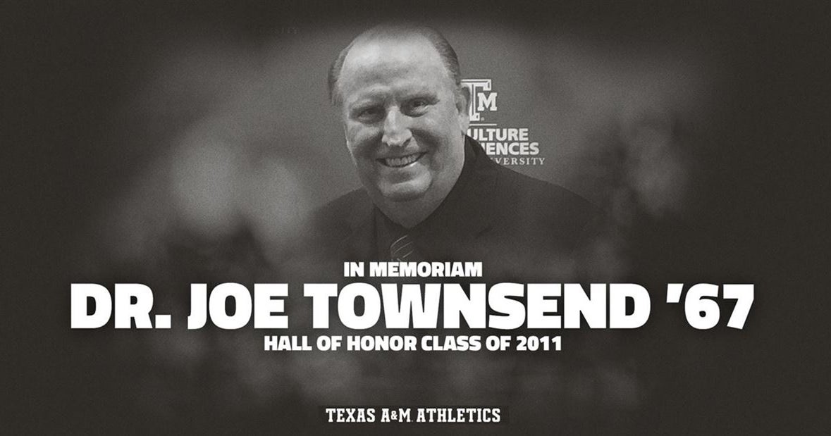 Texas A&M Hall of Honor inductee Dr. Joe Townsend '67 passes away