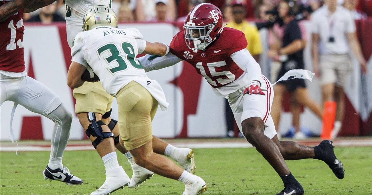 'Dynamic' Alabama linebacker will miss first half against Wisconsin ...