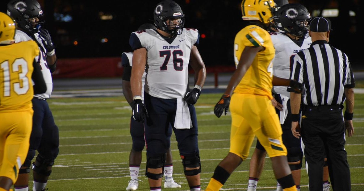 Ryan Rodriguez played center Friday during win over Killian