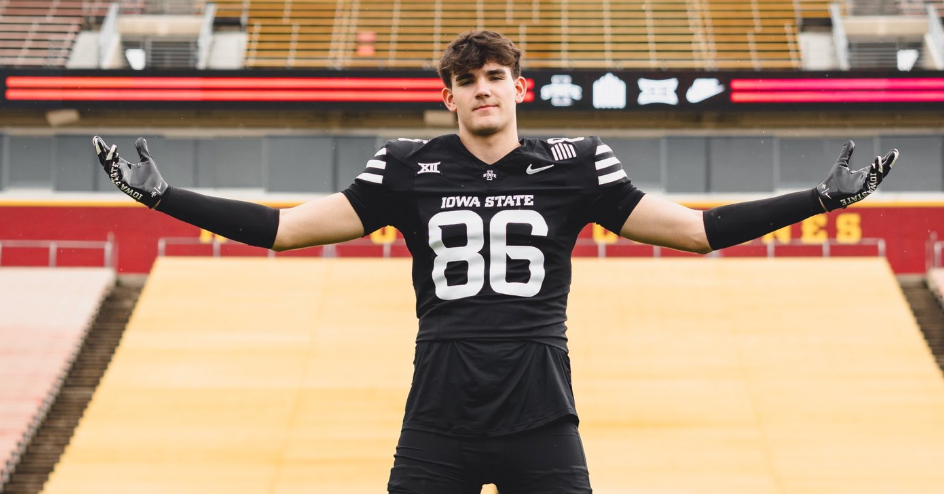 Four-star TE Evan Jacobson concludes OVs at Iowa State, preparing to ...