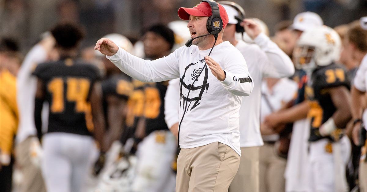 Blake Harrell introduced as ECU's defensive coordinator