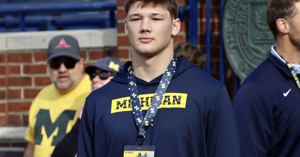Four-star TE commit Matt ‘Moose’ Ludwig eager to play in Michigan’s offense after weekend visit