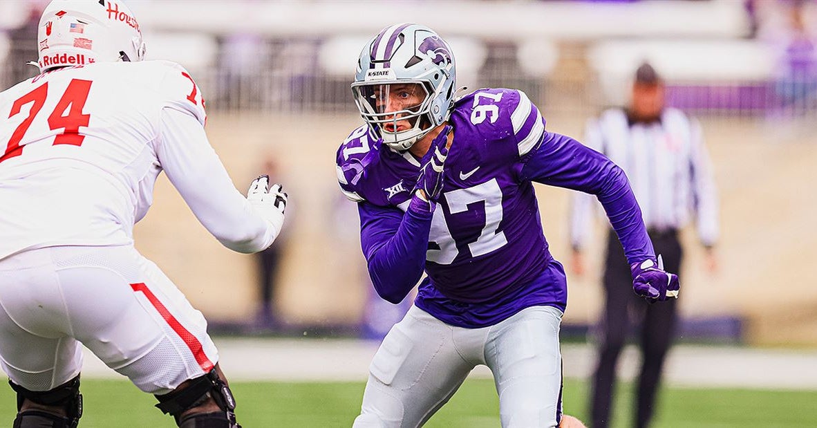 Kansas State defensive end Nate Matlack enters transfer portal