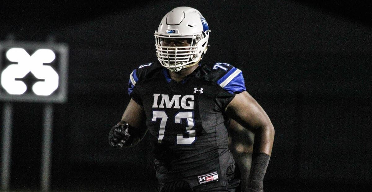 5-star OL Evan Neal sets Big 12 official visit