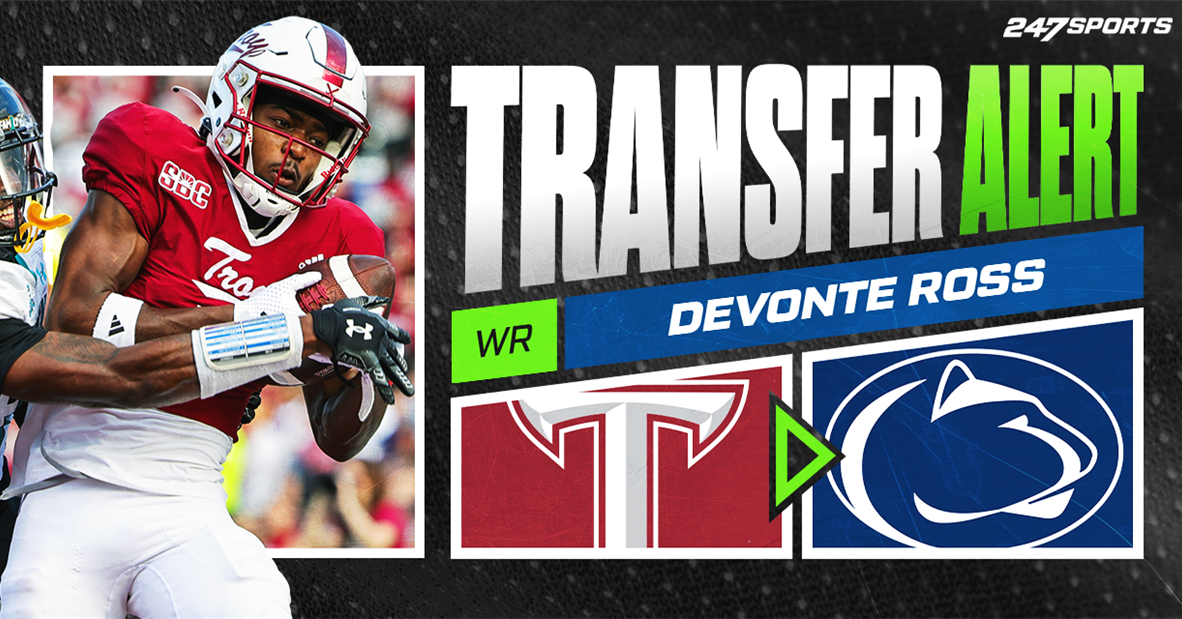 Penn State adds former Troy WR Devonte Ross from the NCAA Transfer Portal