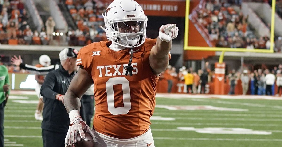 Texas TE Ja'Tavion Sanders selected by the Carolina Panthers in the fourth round of the 2024 NFL ...