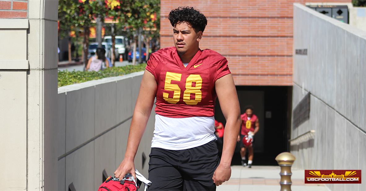 USC OT Kalolo Ta'aga already involved with several college football ...