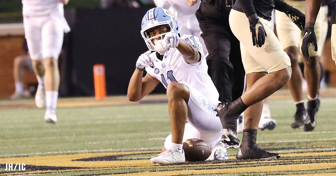 UNC WR Josh Downs to Opt Out of Holiday Bowl, Enter NFL Draft