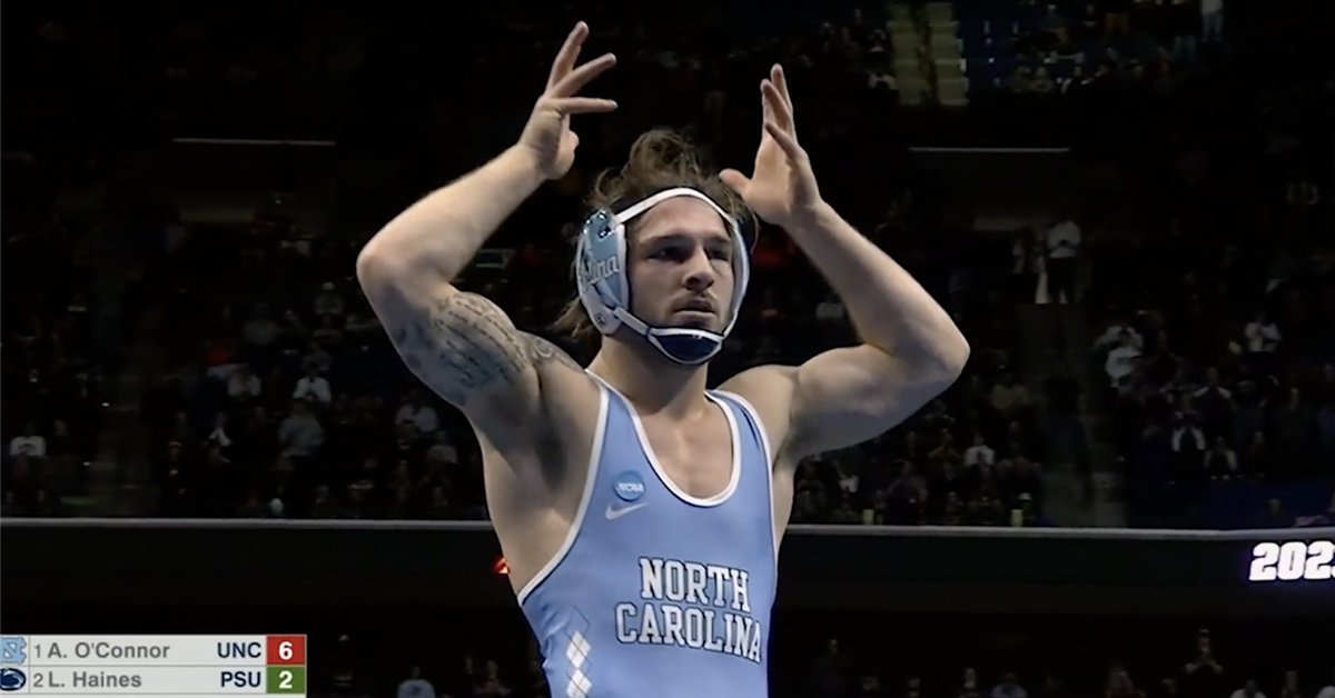 UNC's Austin O'Connor Wins Second Wrestling National Championship