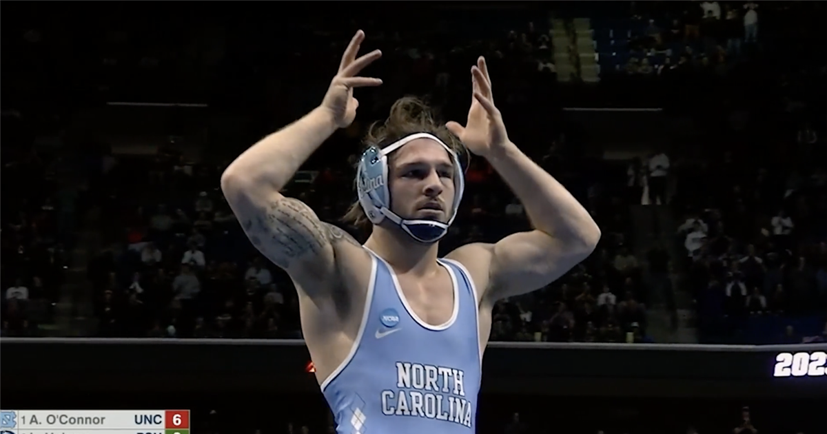 UNC's Austin O'Connor Wins Second Wrestling National Championship