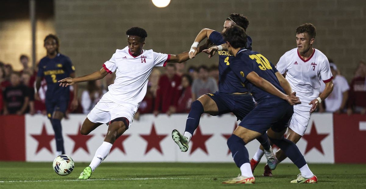 'Pressure is a privilege': IU men's soccer advances to 7th-straight Big ...