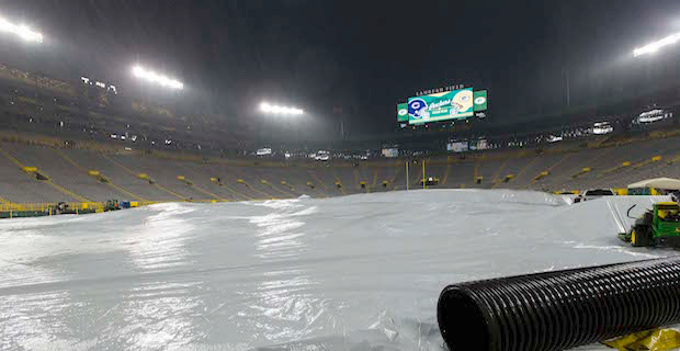 Rain forecasted for Sunday's Cowboys-Packers matchup