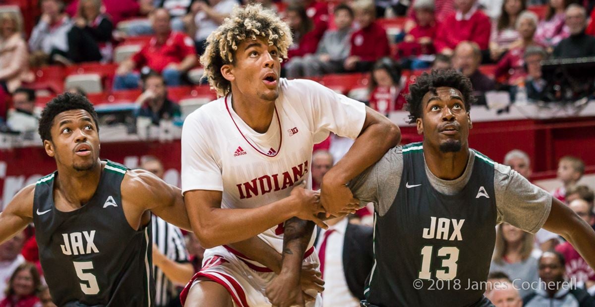Indiana freshman forward Jake Forrester enters transfer portal