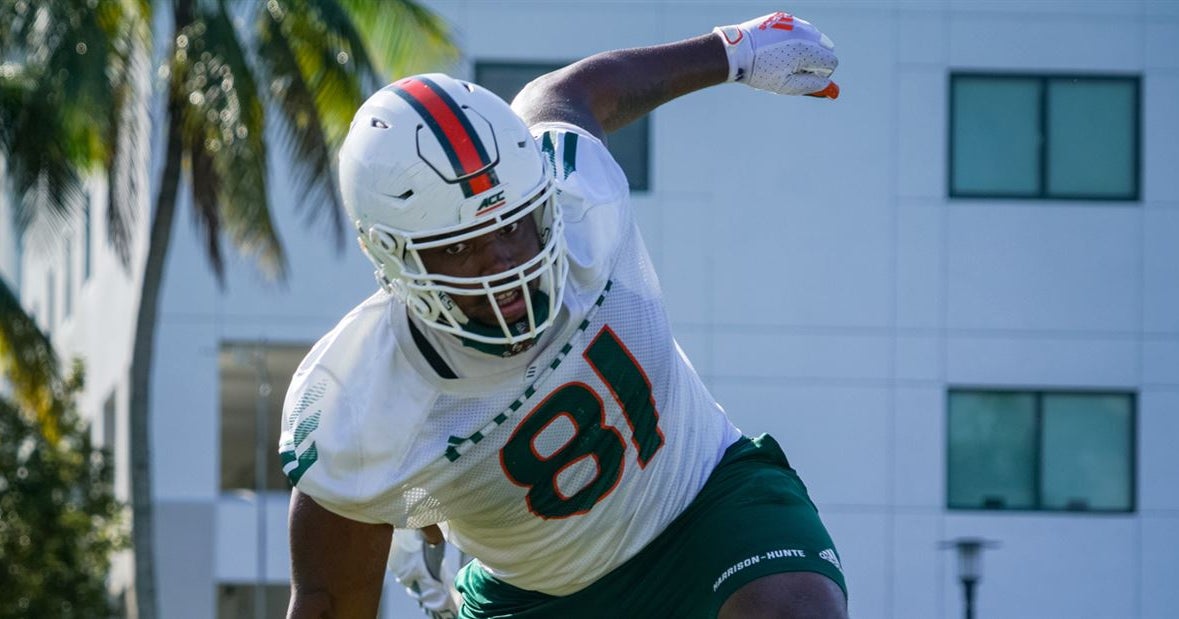 DL Jared Harrison-Hunte is confident Miami's run defense has improved