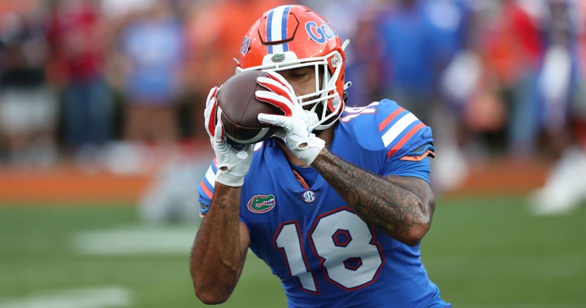 Zander, Keeter pace UF pass-catchers in spring game