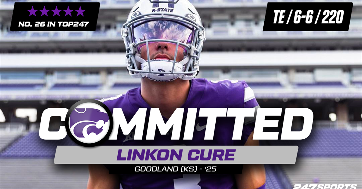 Five-star TE Linkon Cure commits to Kansas State: ‘It was a really ...
