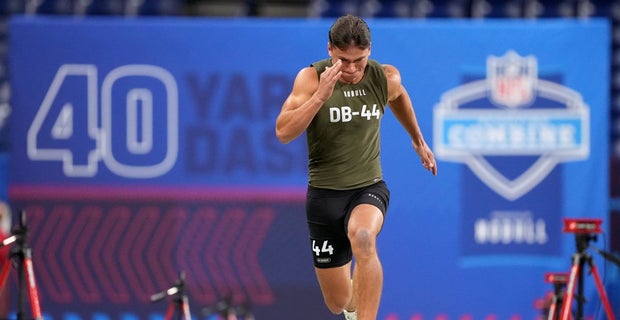 Utah safety Cole Bishop impresses at the NFL Scouting Combine