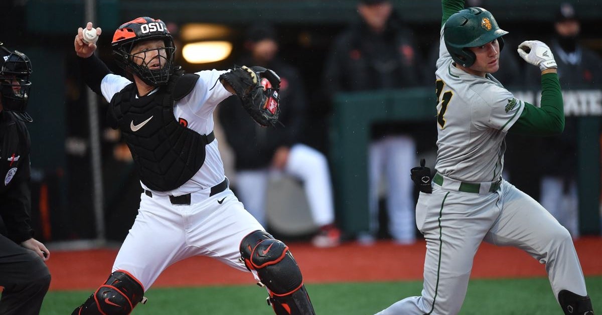 Oregon State catcher Tanner Smith enters portal