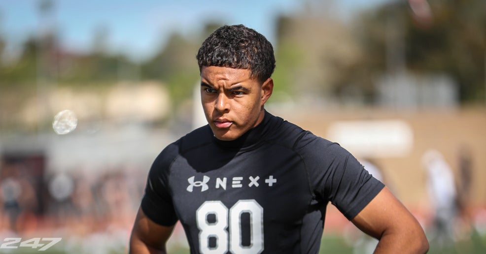 Four-star edge Marco Jones sets four official visits