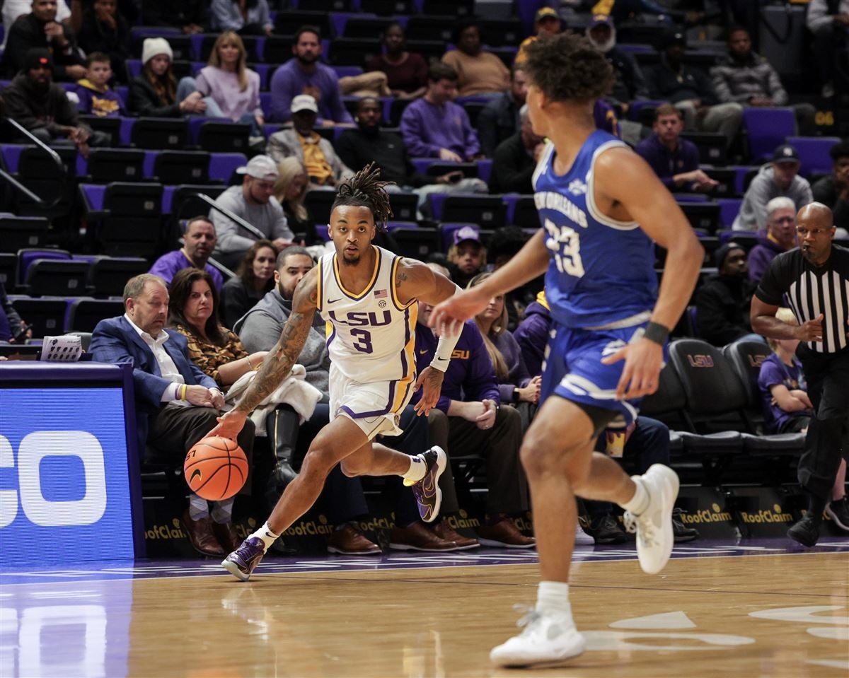 LSU basketball puts together complete performance in 91-62 win over UNO
