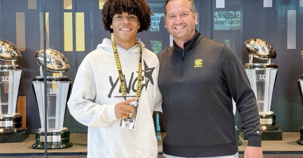 Iowa Makes Strong Early Impression on 2027 Three-Star WR Trey Smith