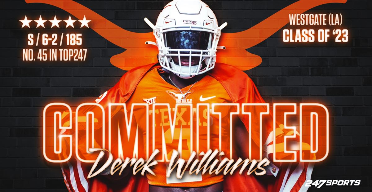 Five-star safety Derek Williams commits to the Texas Longhorns