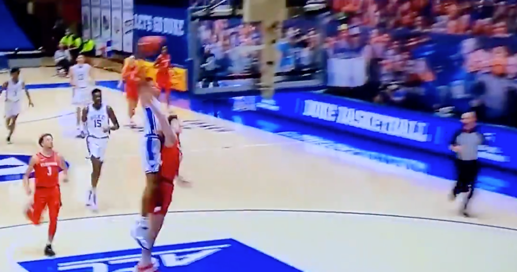 Watch: Duke freshman Jalen Johnson dunks all over Clemson