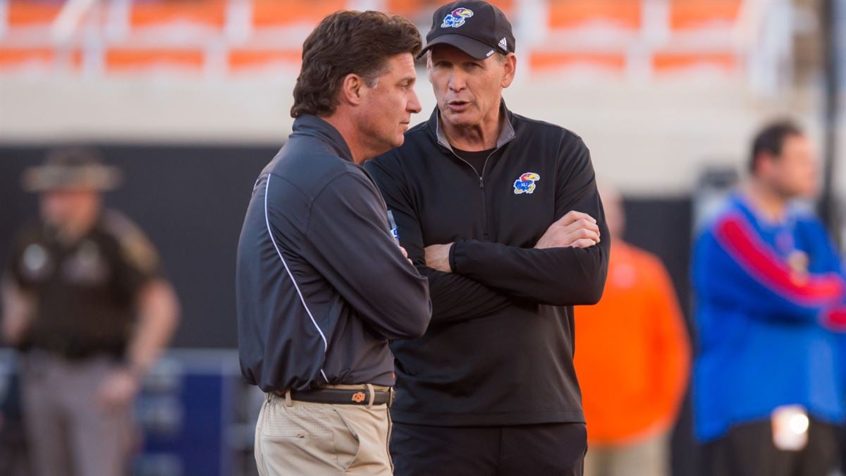 Mike Gundy gives his thoughts on Kansas and the way Lance Leipold is ...