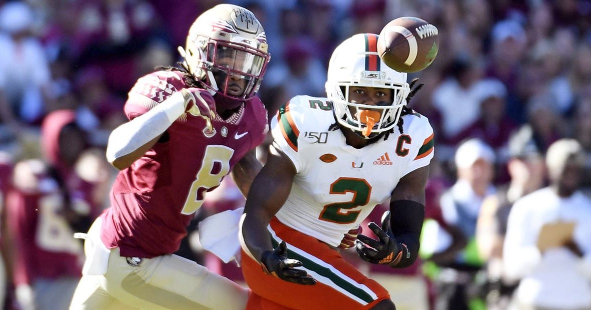 PHOTOS: Miami Hurricanes at Florida State Seminoles