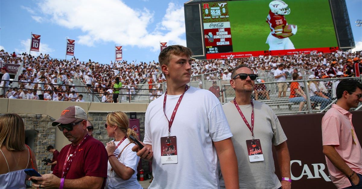 After multiple visits to Blacksburg, 2026 OL Tyler Duell lands an offer ...