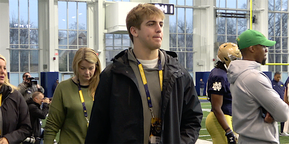 Back to his Home State, Bodie Kahoun Talks Notre Dame Visit