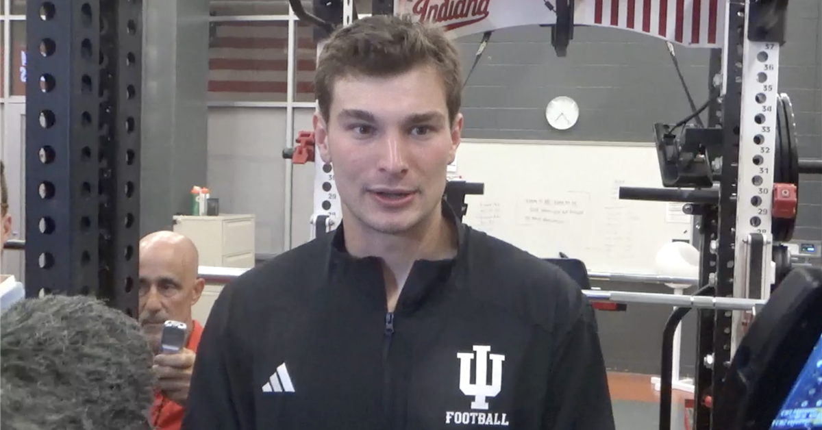 Heisman Trophy candidate quarterback Fernando Mendoza on No. 3 Indiana ...