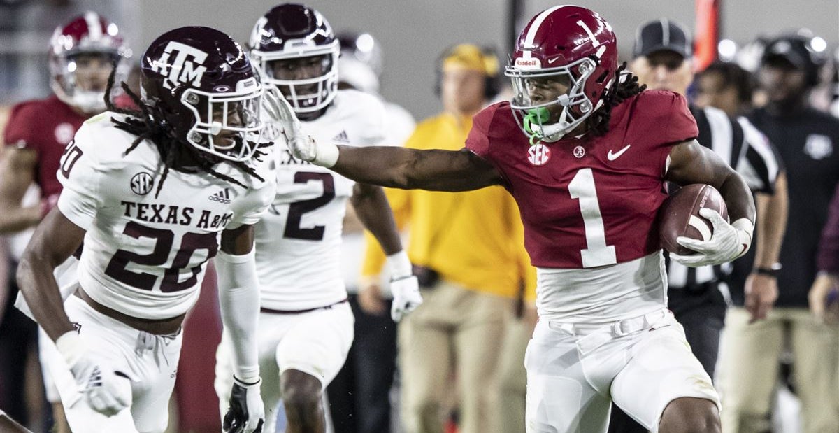 Jahmyr Gibbs hitting his stride at the perfect time for Alabama
