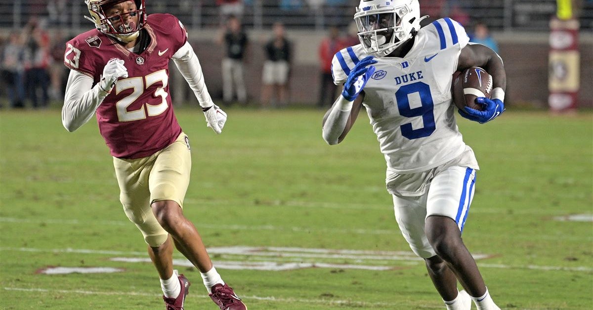 Duke RB Jaquez Moore Selected to Doak Walker Award Preseason Watch List