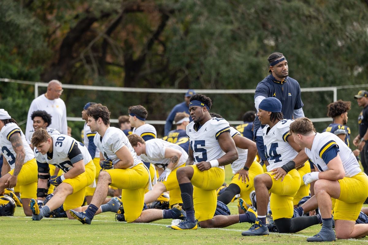 Photos: Michigan football practices for the ReliaQuest Bowl against Alabama