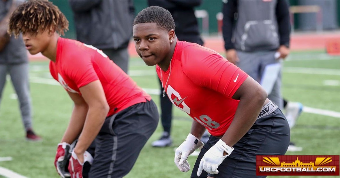 NSD: Top 100 OLB Raesjon Davis signs with USC football