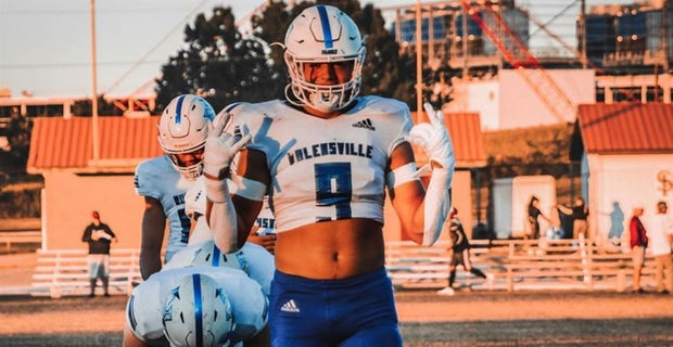 Late rising EDGE rusher Taylor Wein a member of the Crimson and Cream