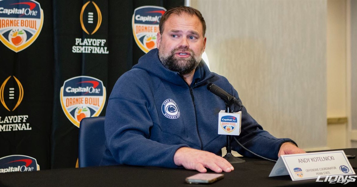 Penn State OC Andy Kotelnicki talks Drew Allar, Kaytron Allen, Nolan ...