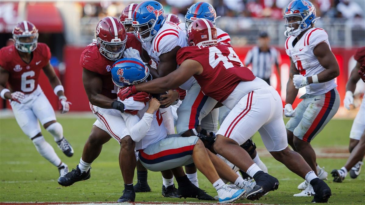 The good, bad and ugly of Alabama's statistics after four games