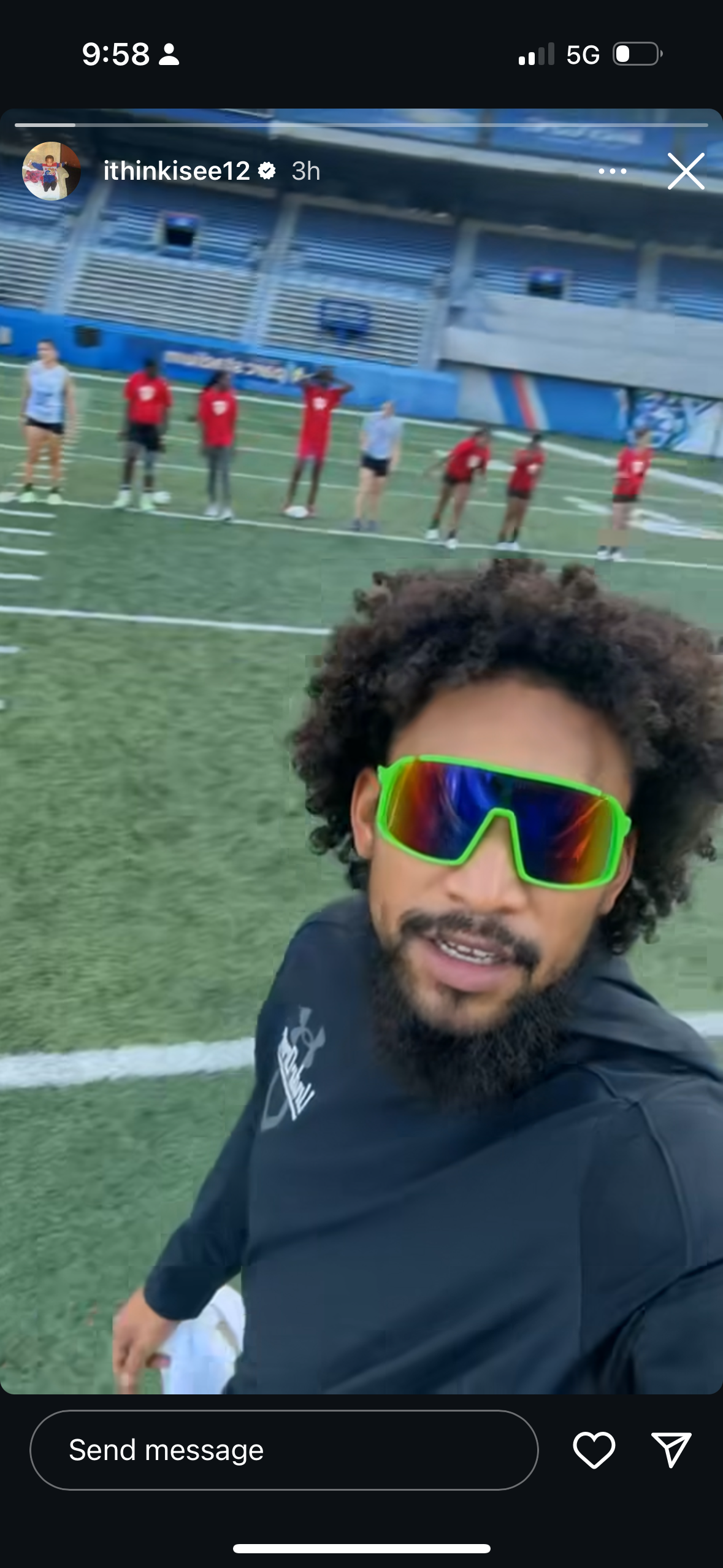 Albert Wilson Back at GSU Today