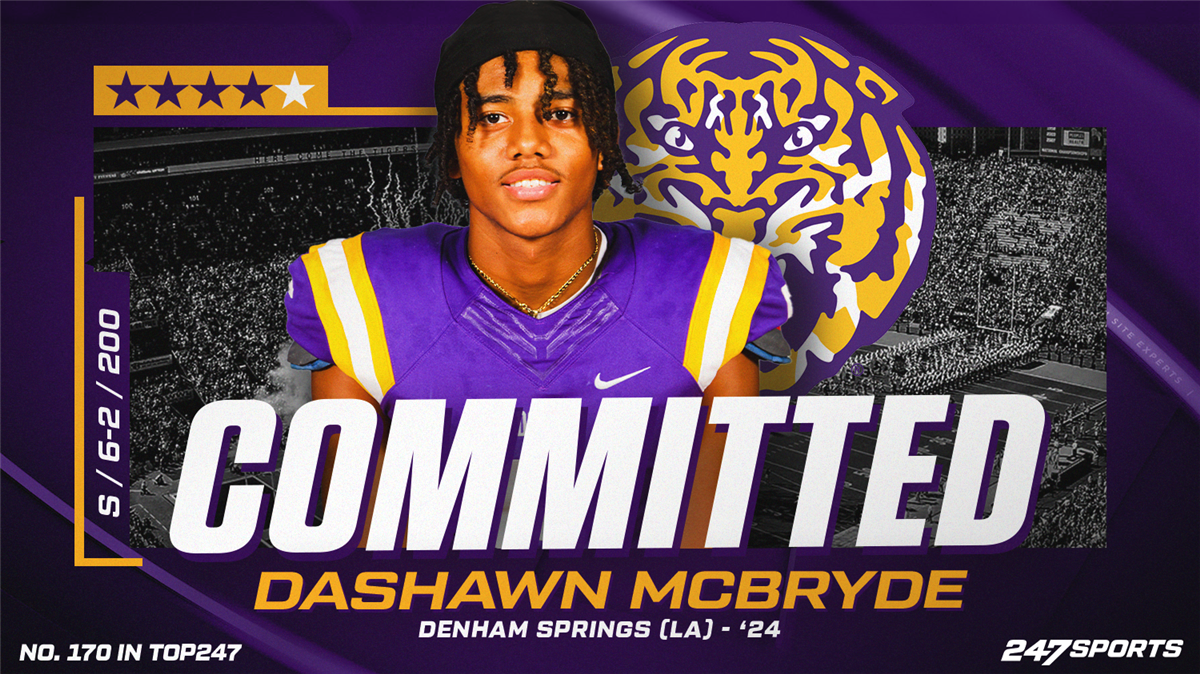 4-star safety Dashawn McBryde commits to LSU