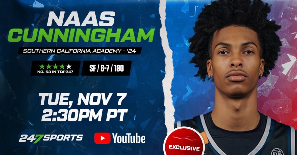 Four-star wing Naas Cunningham is ready to make his college decision