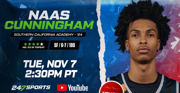 Four-star wing Naas Cunningham is ready to make his college decision