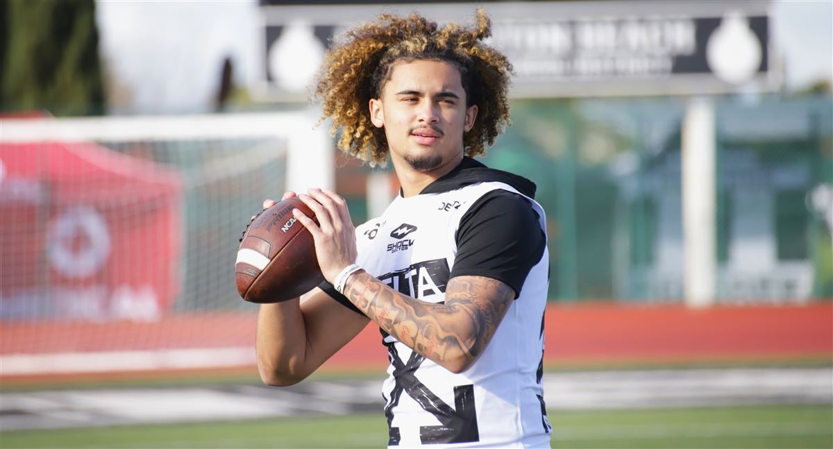 Isolation 7-on-7 highlights of 5-star 2025 USC QB commit Julian Lewis