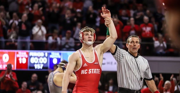 NC State's Ed Scott still growing on and off the mat