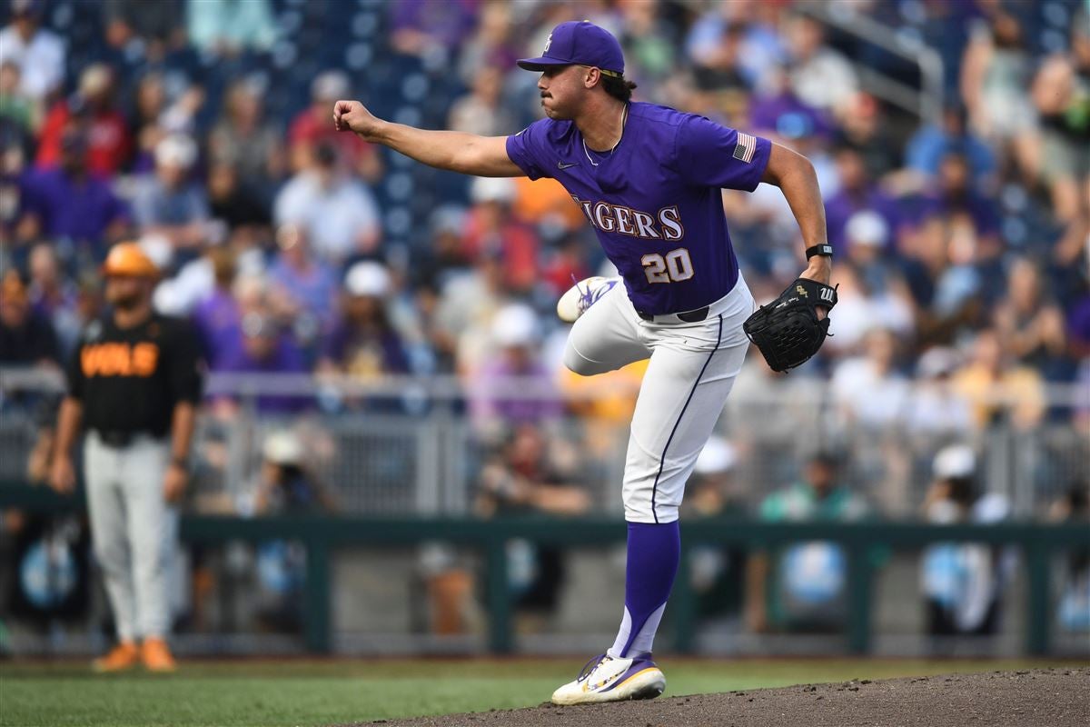 LSU pitcher Paul Skenes breaks SEC strikeout record in Omaha
