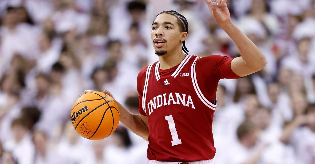 Indiana transfer Myles Rice happy to be wearing a new red, reunite with ...